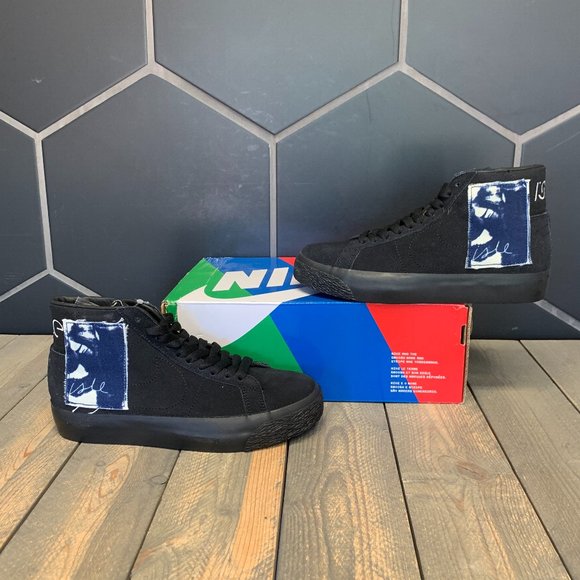 Nike | Shoes | New W Damaged Box Mens Nike Sb Zoom Blazer Mid Patch ...